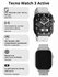 Смарт-часы Tecno Watch 3 Active Белый Ростест (ЕАС), 2.04", IPS