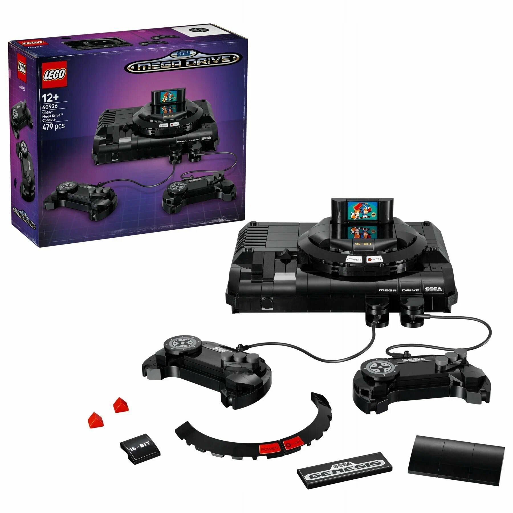 Конструктор LEGO Sega Mega Drive 40926, 479 деталей, от 12 лет