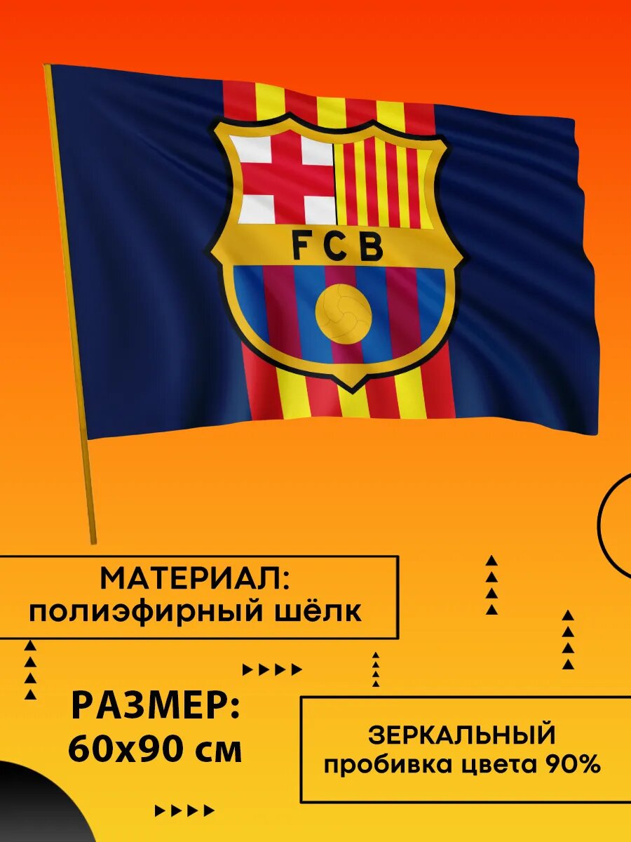 Флаг ФК Барселона