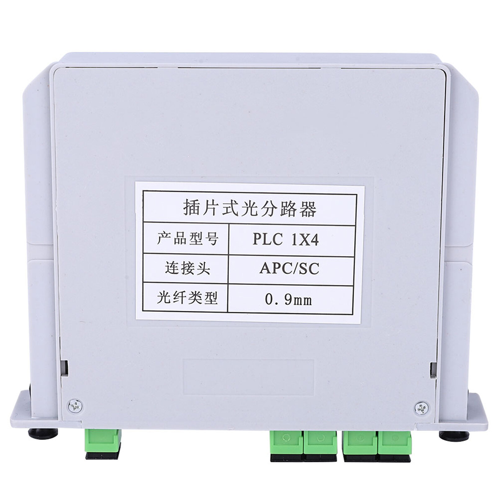 Оптический разветвитель 1X4 Blade SC APC одномодовый PLC волоконно-оптический разветвитель с высокой точностью и низкими вносимыми потерями