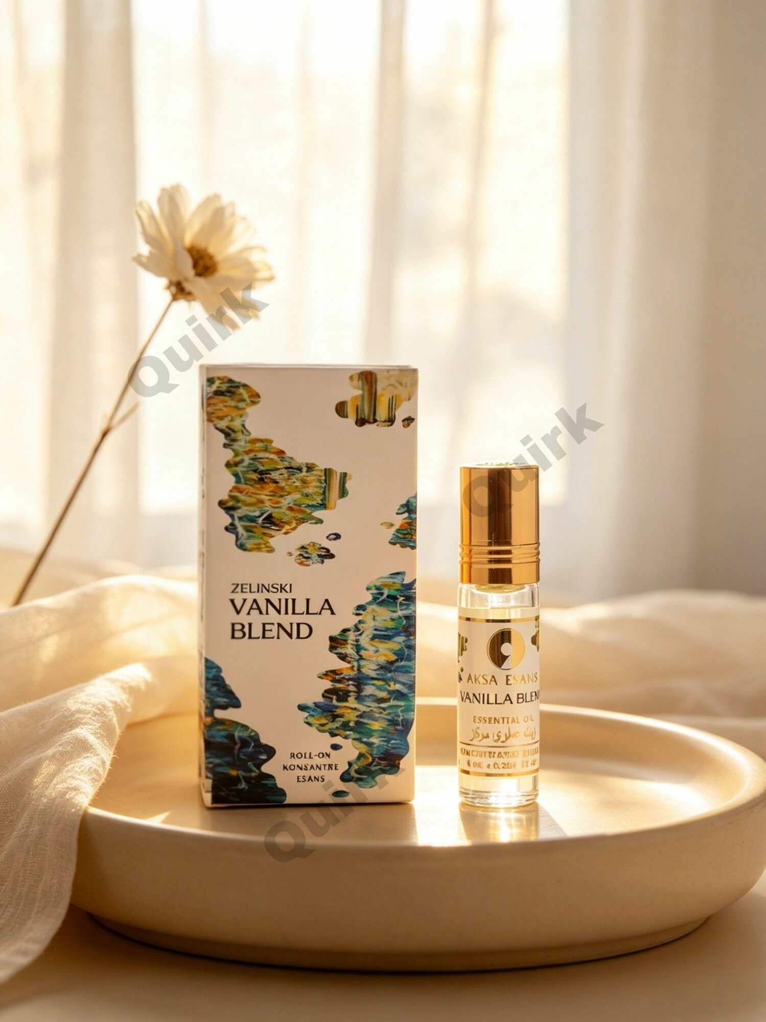 Арабские масляные духи Aksa Vanilla Blend, 6мл
