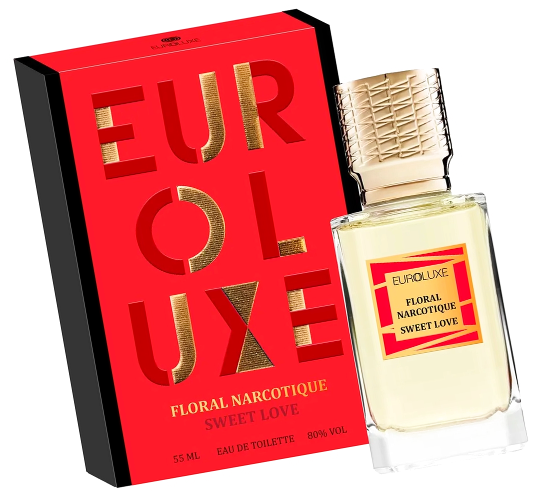 Женские духи Euroluxe Floral Narcotique Sweet Love 55 мл - Евролюкс Флорал Наркотик Свит Лав