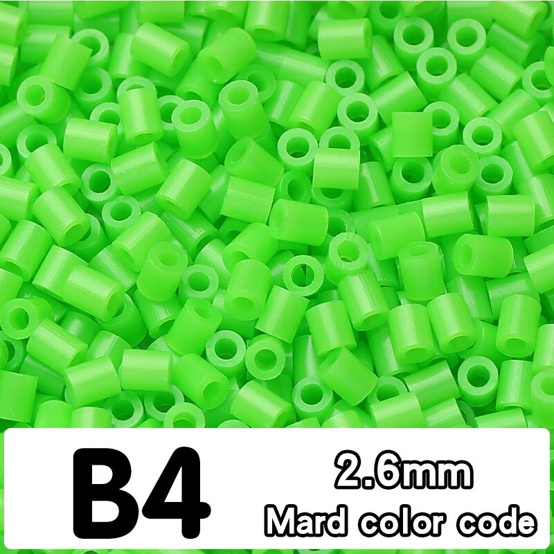 Яркие бусины Hama Perler Beads 2,6 мм для творчества YAONUAN