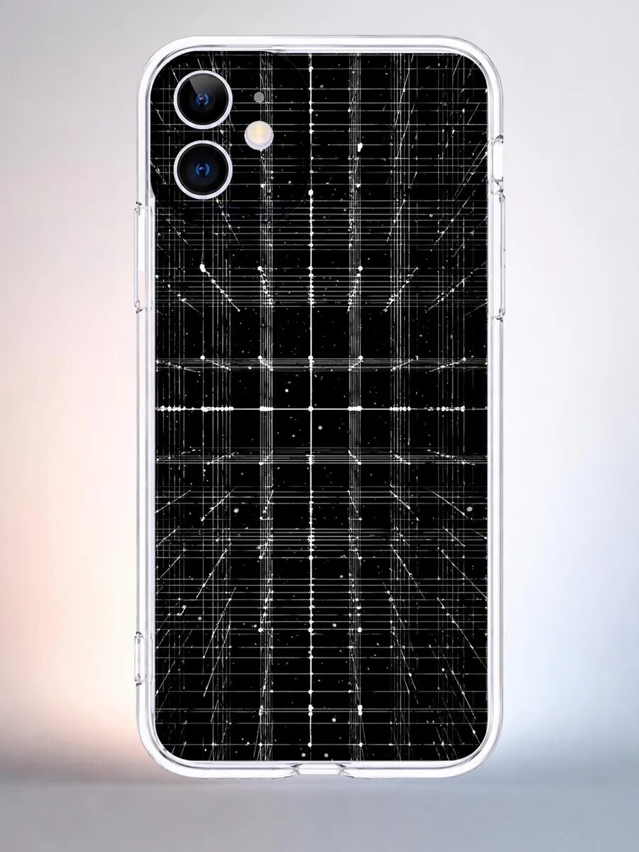 Чехол iPhone 11 кибер сетка силиконовый