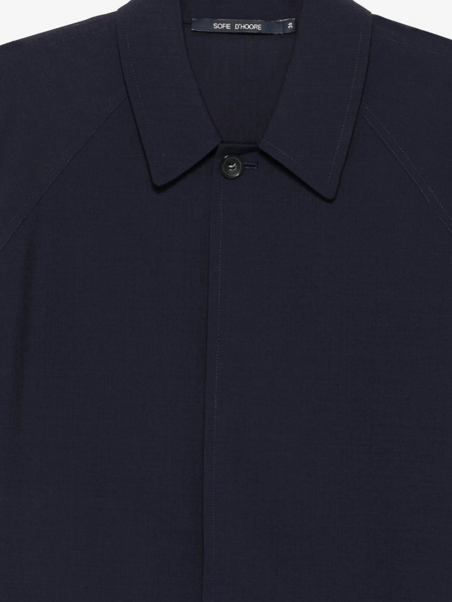 Рубашка Sofie D'Hoore Raglan-sleeve shirt, размер 34, синий — фото 1