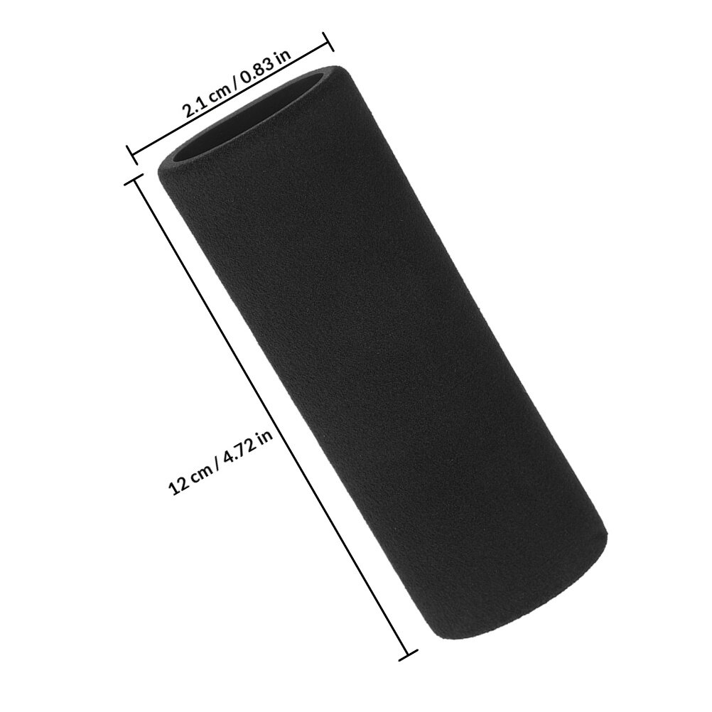 Ручки Для Мотоцикла 2 Шт Черного Цвета Размер 12.00X2.10X2.10CM