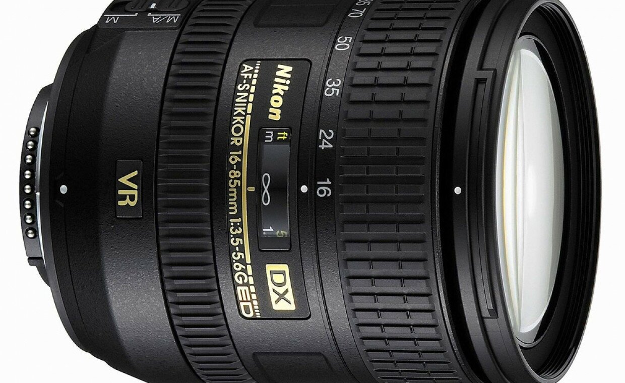 Объектив/Lens Nikon 16-85mm f/3.5-5.6G ED VR AF-S DX Nikkor, универсальный