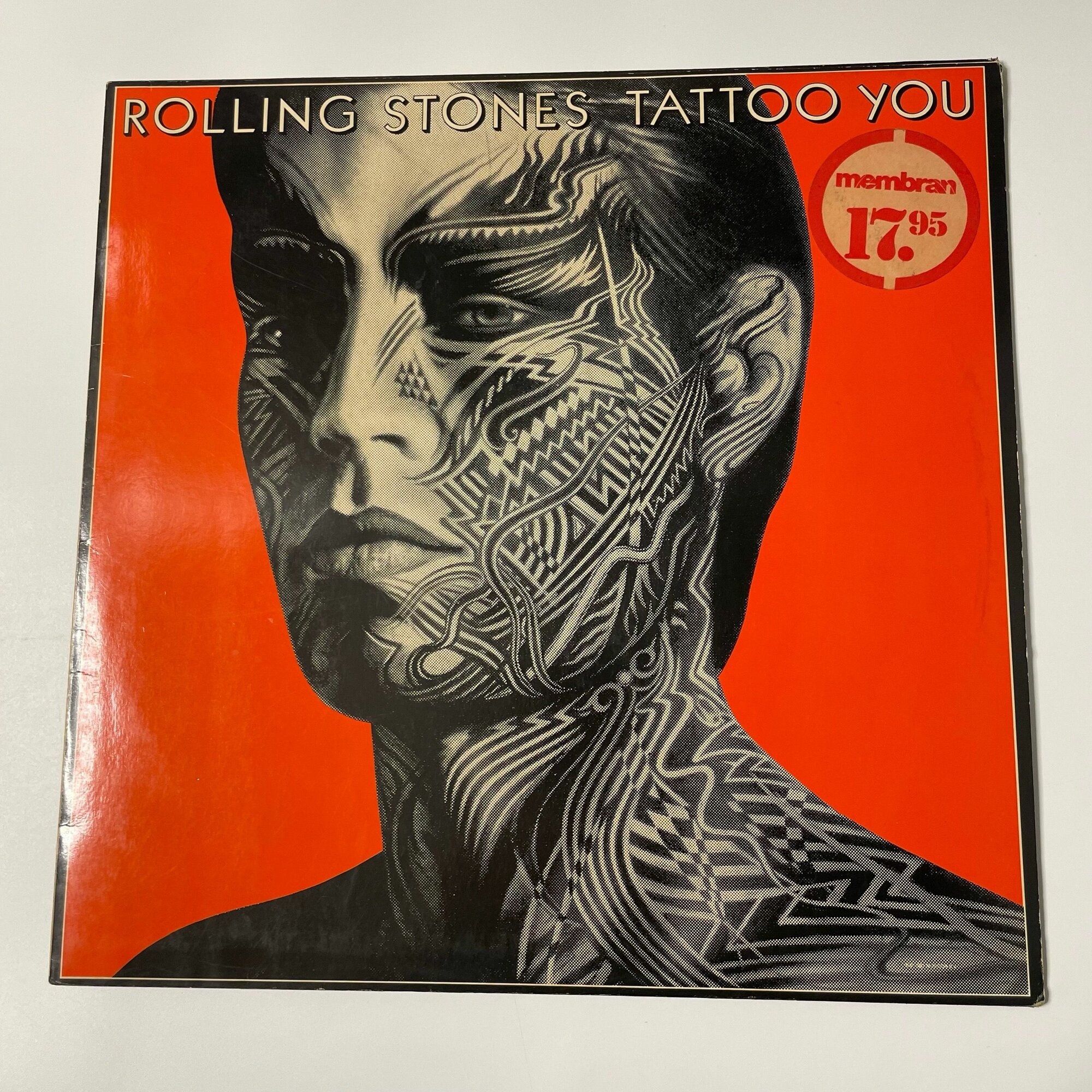 Винтажная виниловая пластинка LP Rolling Stones Tattoo You (Германия 1981)
