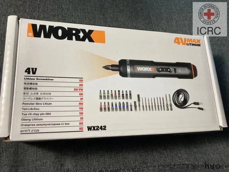 (WORX) Электрические винты с зарядкой для дома WX242 Беспроводные литиевые стартеры Электромеханическая партия WX242