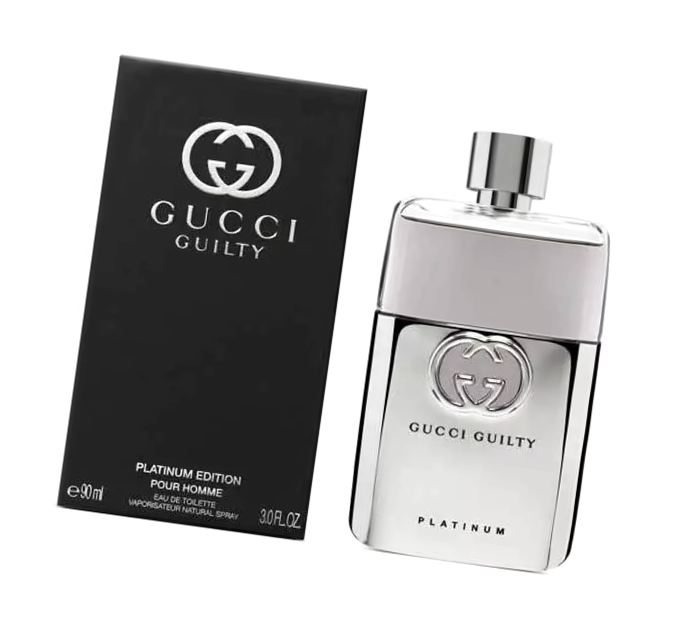 Парфюм Гуччи Гилти Пур Хом Платинум для мужчин спецвыпуск 90 мл / Gucci Guilty Platinum Pour Homme