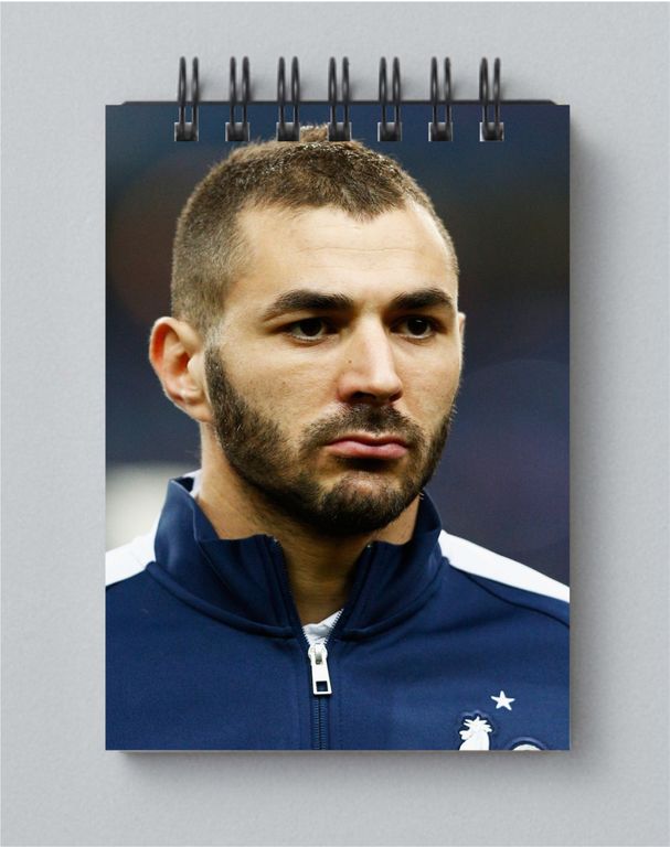 Блокнот Бензема Карим, Benzema Karim №1, А6