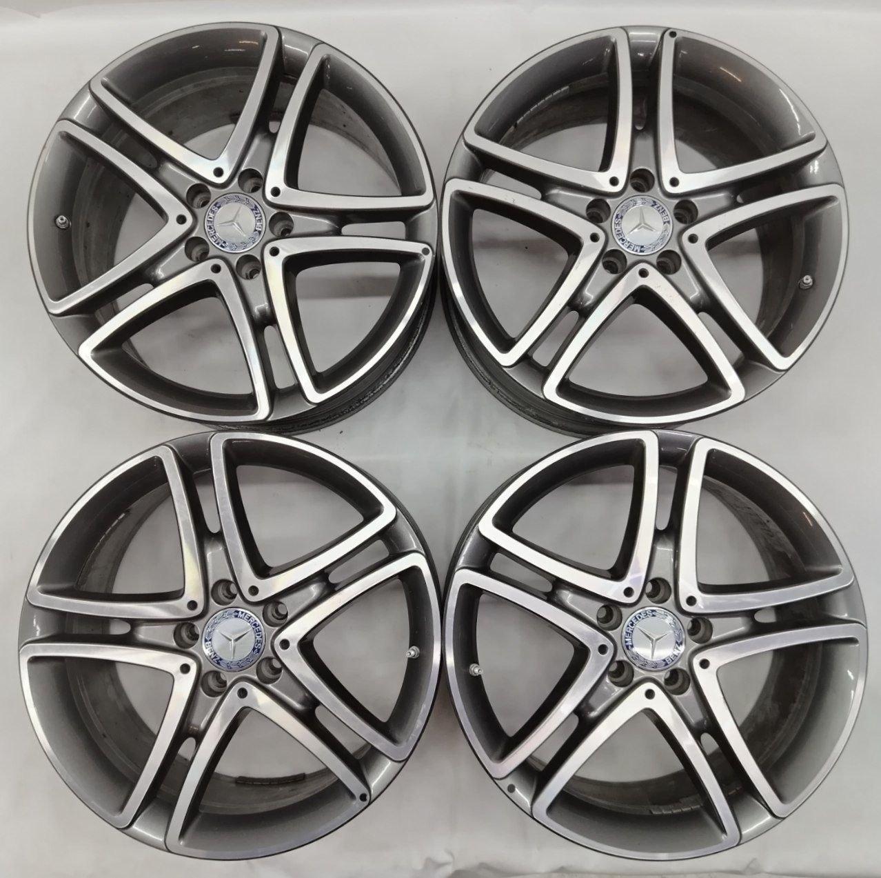 Комплект (4 шт) колесных дисков Mercedes-Benz 18x8 PCD 5x112 D66.6 ET41 (оригинал)