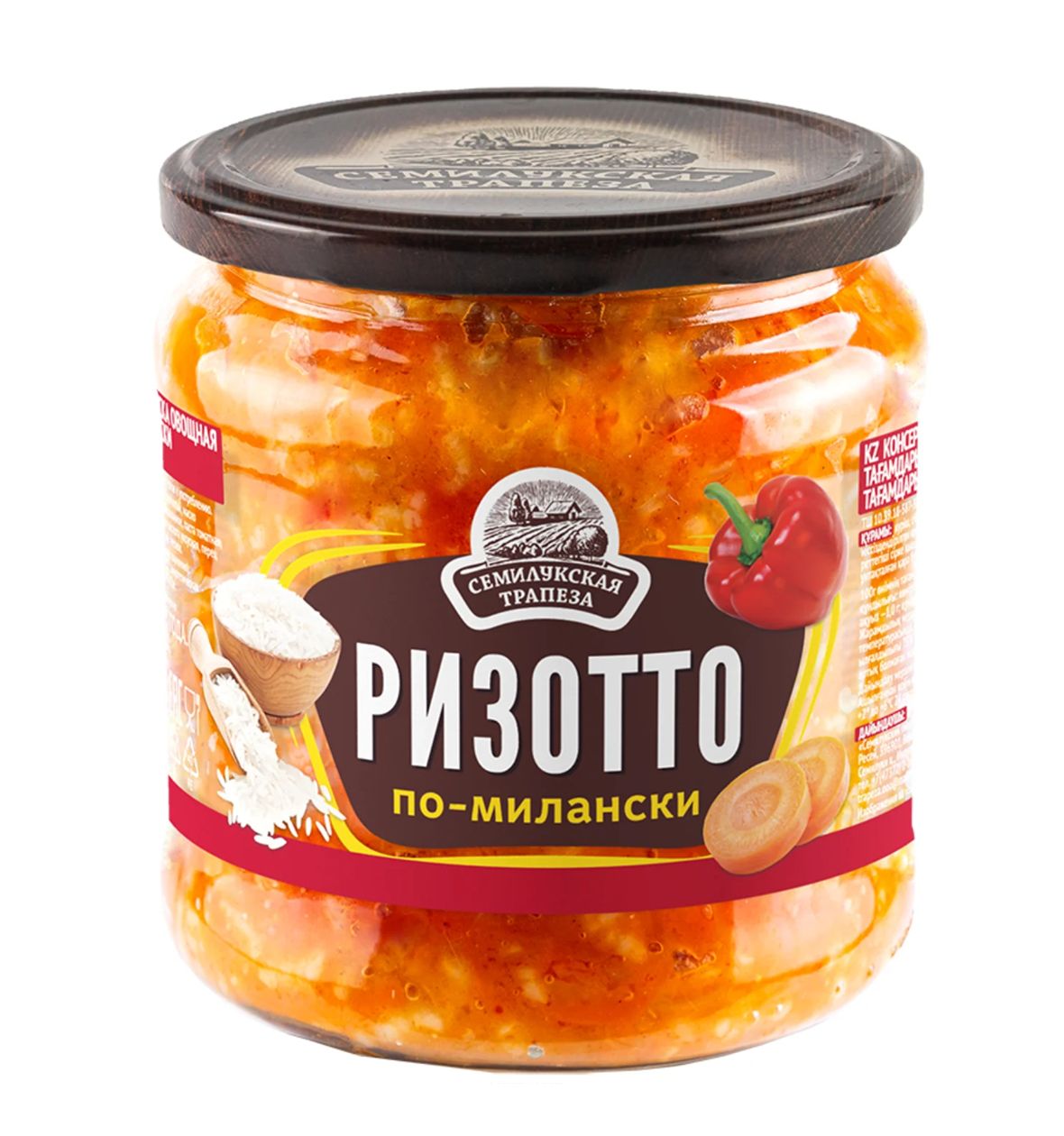Семилукская Трапеза Закуска Ризотто по-милански, 460 г