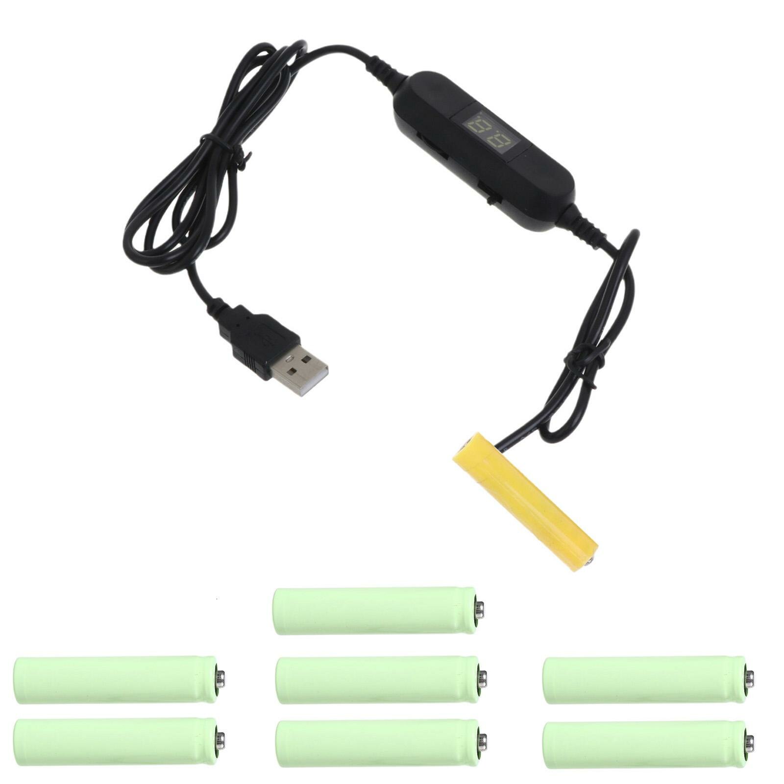USB 5V в 1.5V-12V батарейка-заглушка AAA