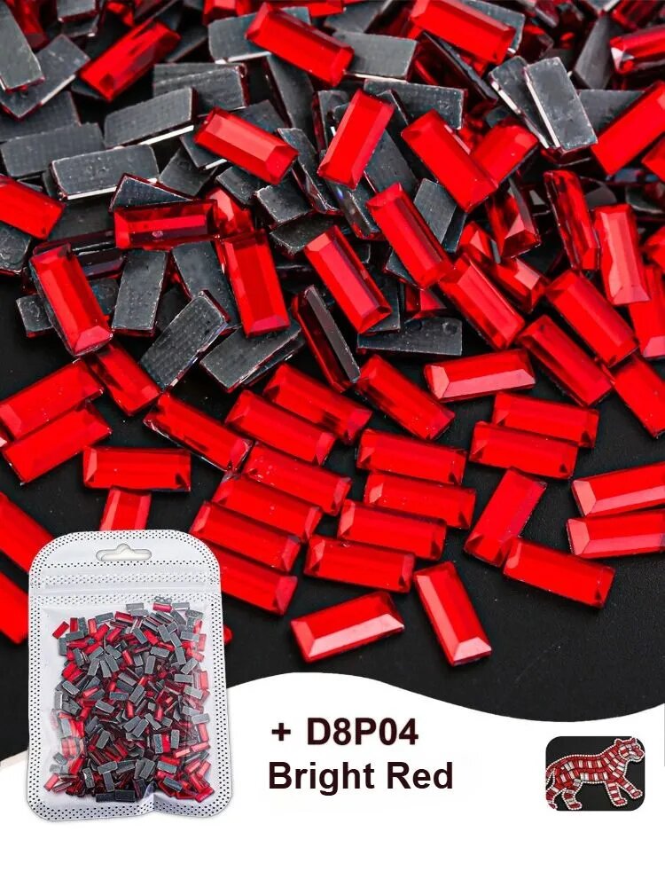 500 штук. 3x7mm Плоские удлиненные стеклянные стразы с термоклеем, подходящие для украшения одежды, обуви и сумок.