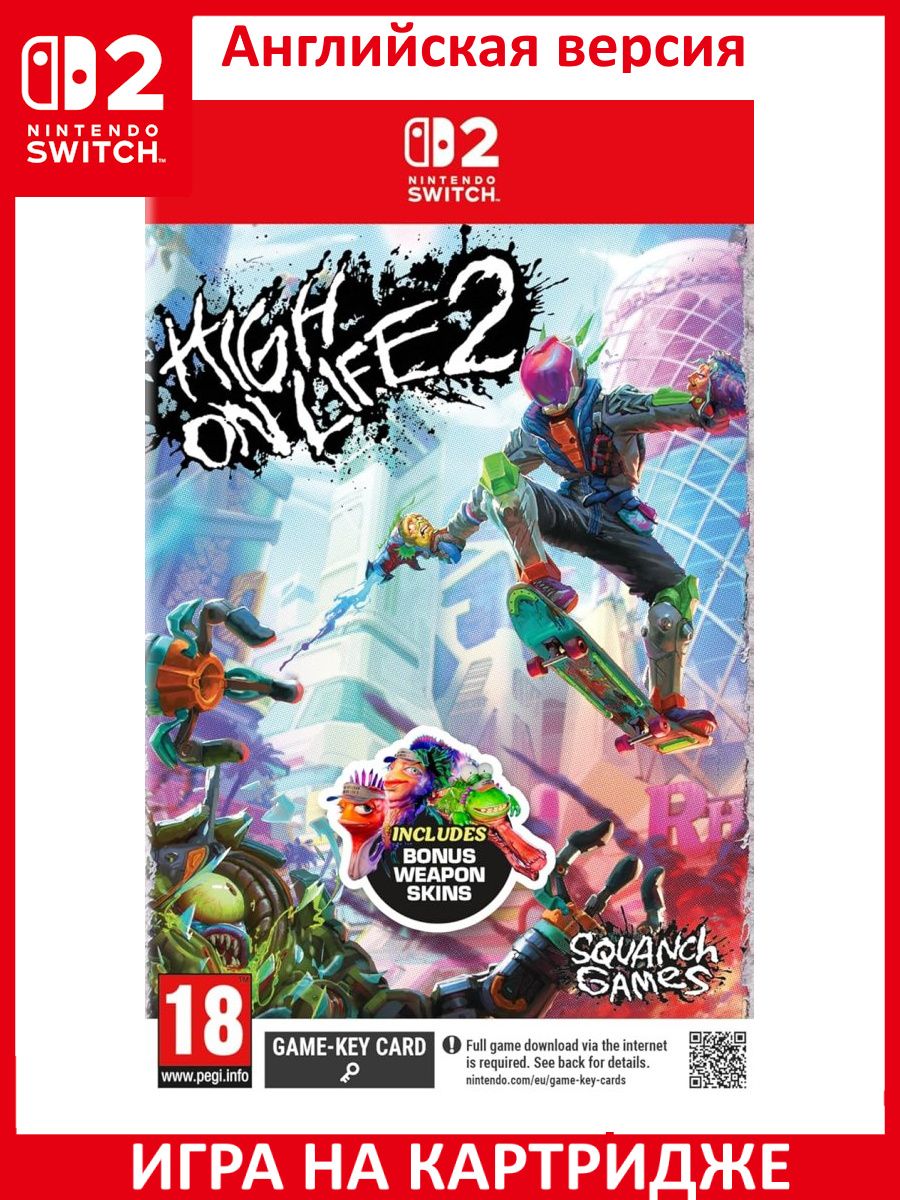 Игра High On Life 2 (Game-Key Card) (Switch 2) Английская версия