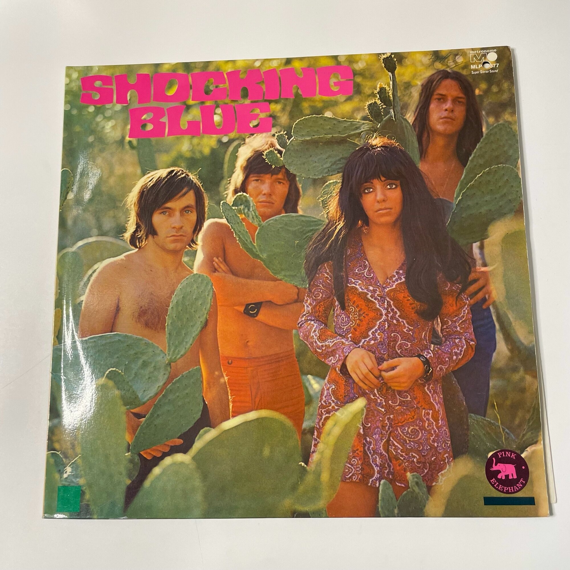 Винтажная виниловая пластинка LP Shocking Blue Scorpios Dance (Германия 1970) Metronome