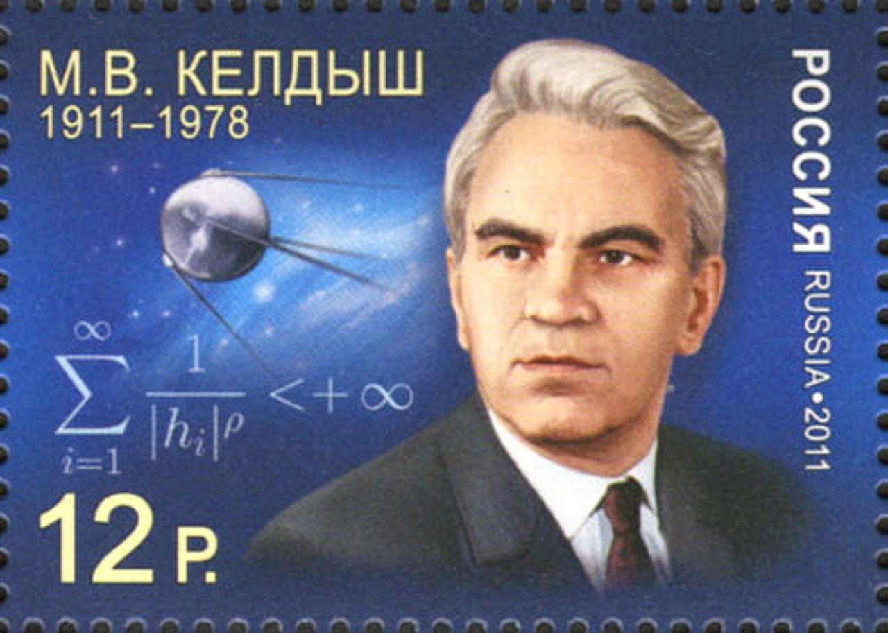 Почтовые марки Россия 2011г. "100 лет со дня рождения М. В. Келдыша" Ученые, Космические корабли MNH