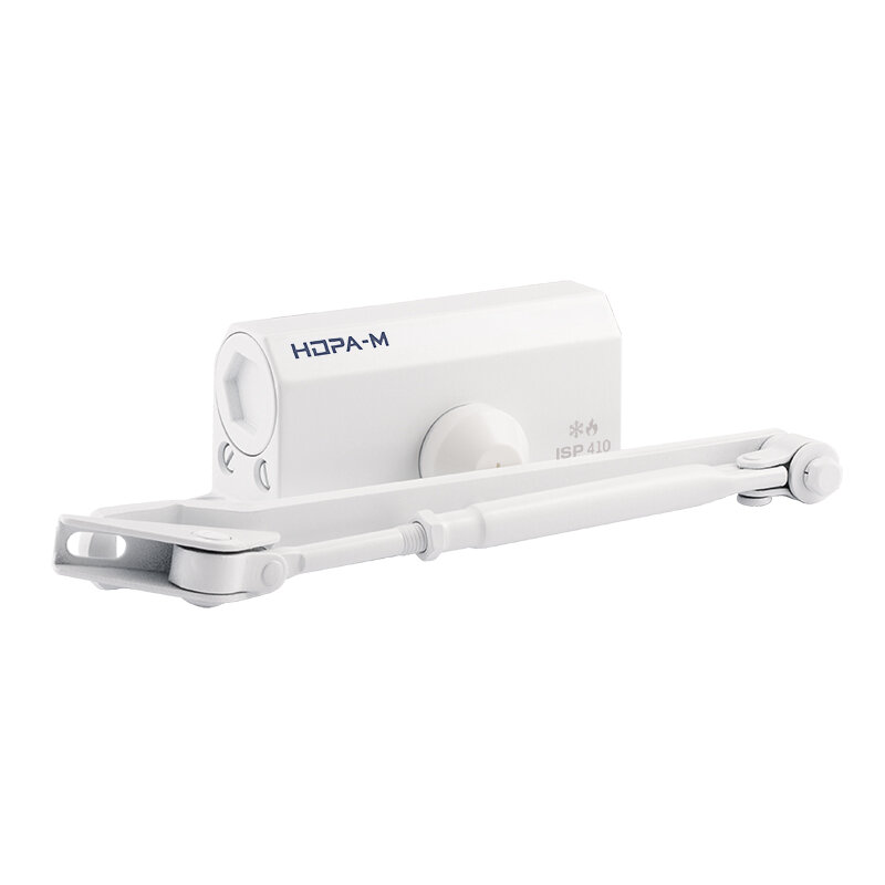 Доводчик нора-м 410 ISPARUS (15-60кг) белый морозостойкий
