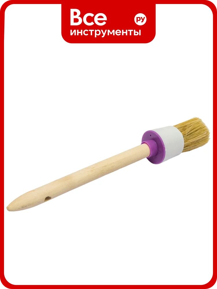 Круглая кисть KRAFOR №10, 40мм 001-0040 49227