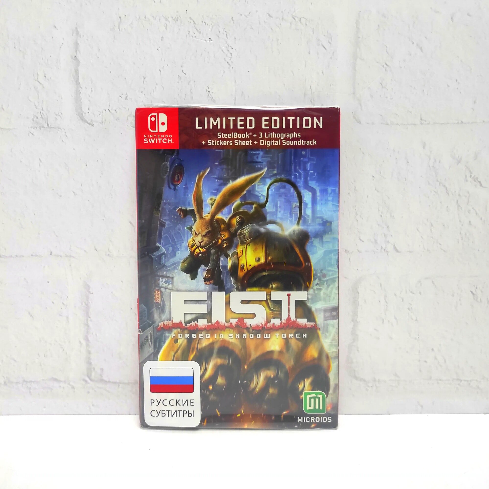 F.I.S.T. Forged In Shadow Torch Limited Edition Русские субтитры Видеоигра на картридже Nintendo Switch