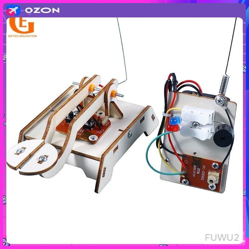 DIY Набор Для Сборки Телеграфного Аппарата С Азбукой Морзе - STEM Модель Для Детей