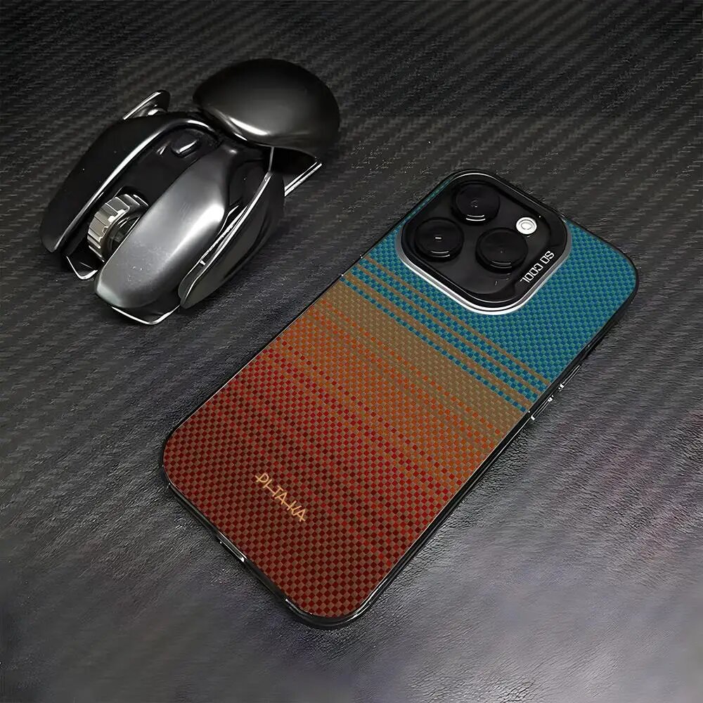 Чехол PITAKA для iPhone 17 Pro, Black04