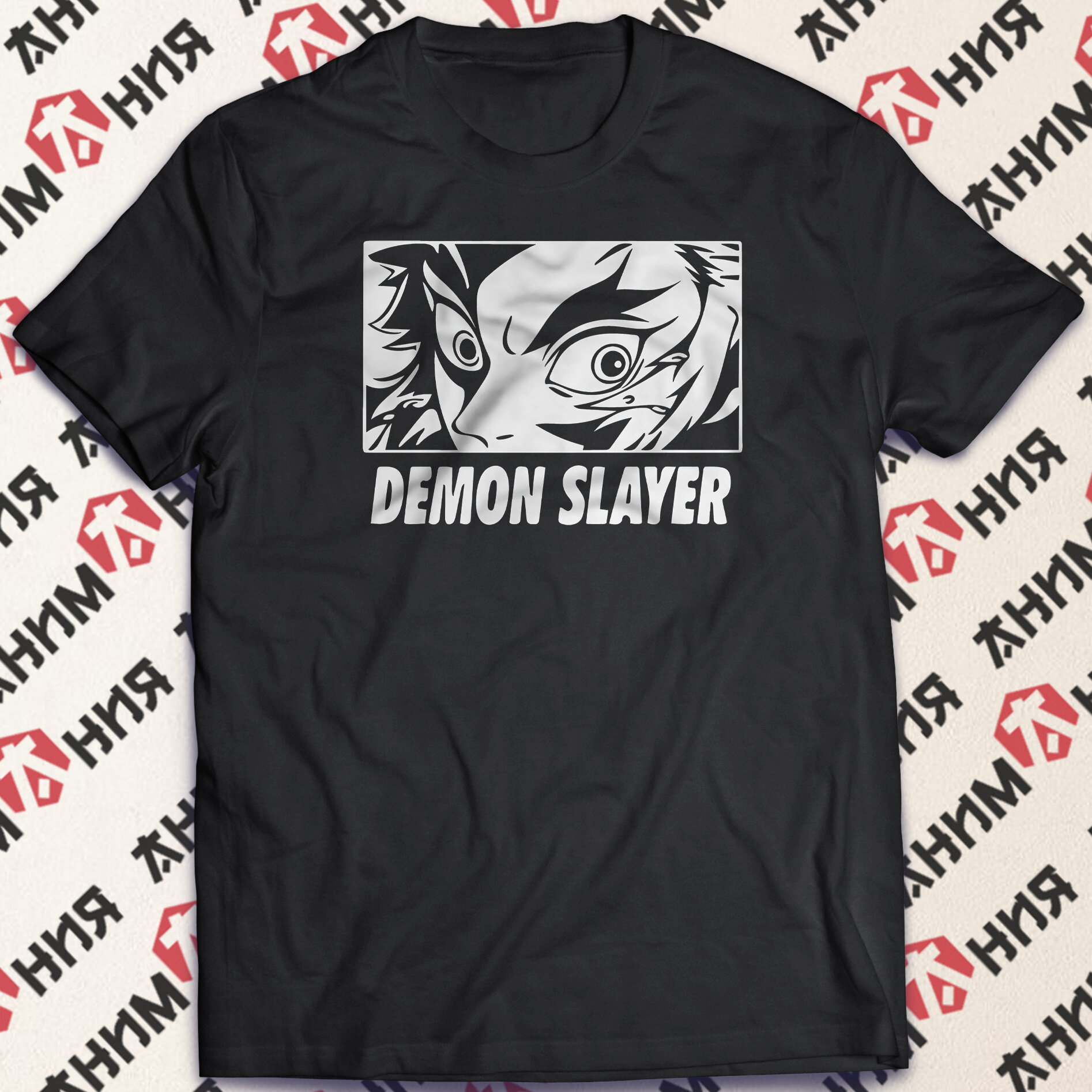 Футболка Футболка Клинок Рассекающий Демонов, Demon Slayer