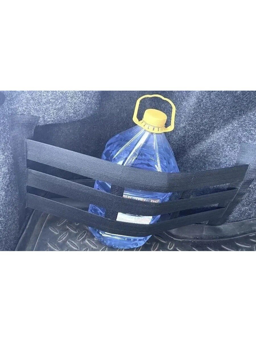 Фиксатор багажный, 0.50 м, Цвет Черный, Страна-изготовитель Китай