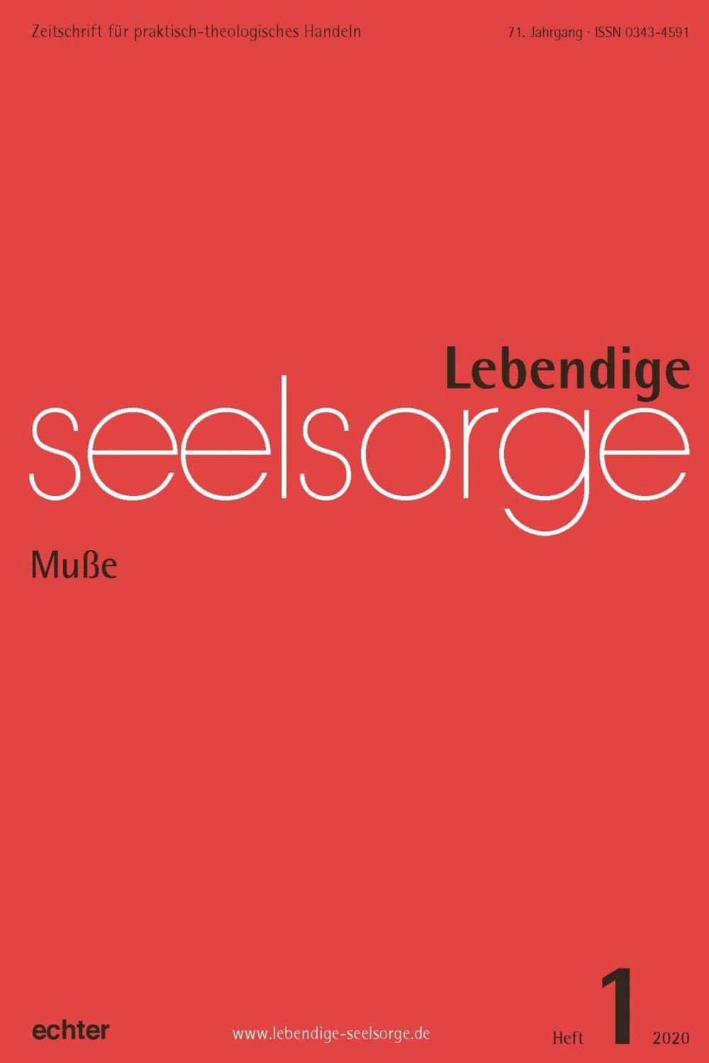 Lebendige Seelsorge 1/2020 [Цифровая книга]
