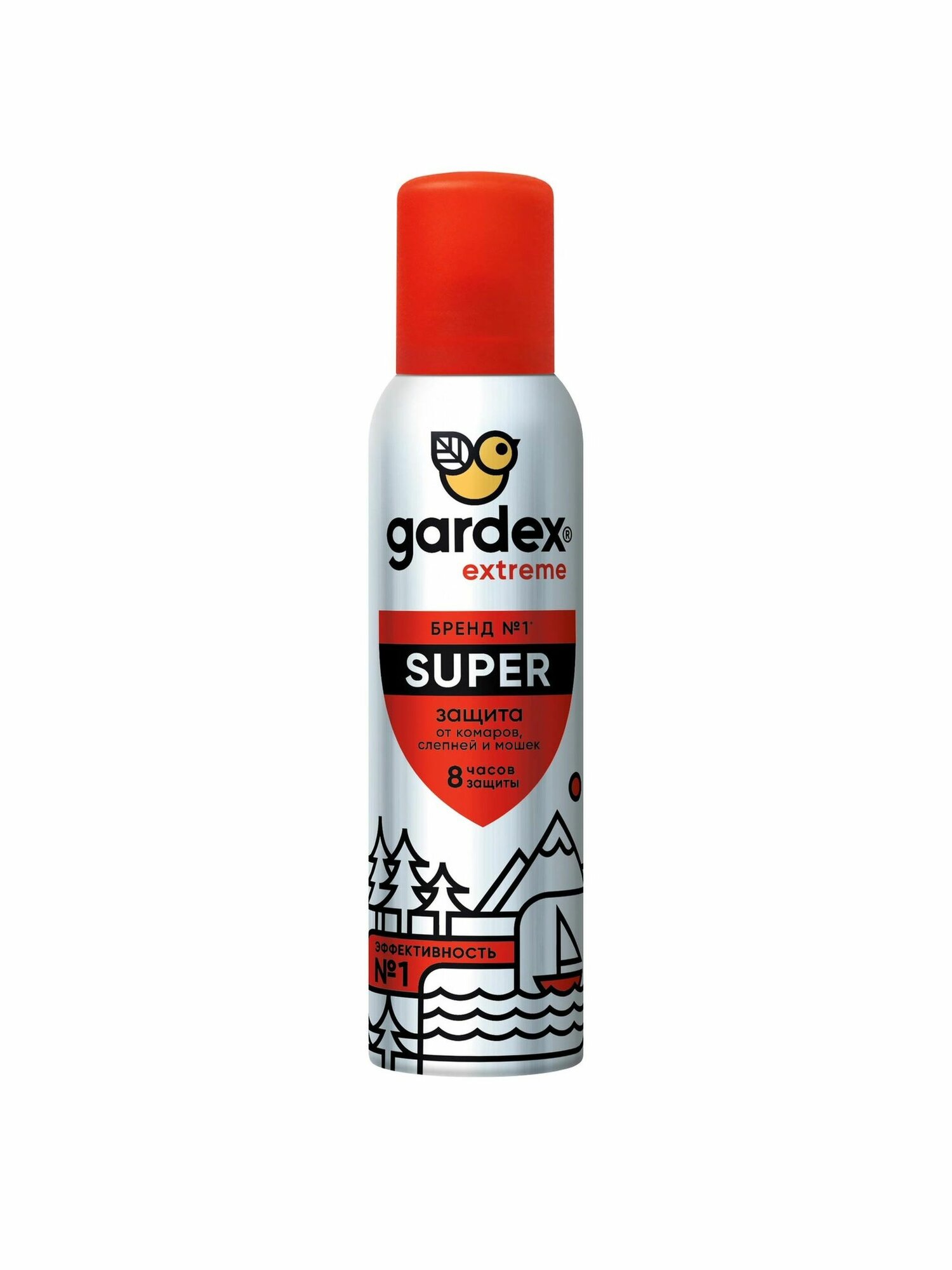 Gardex Аэрозоль-репеллент от комаров, мошек и других насекомых Extrem Super Gardex (Гардекс фл. 150 мл)