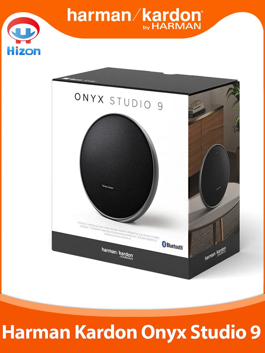 Беспроводная колонка Harman Kardon Onyx Studio 9, усиливающая стереозвук, встроенный аккумулятор, Black--SD926