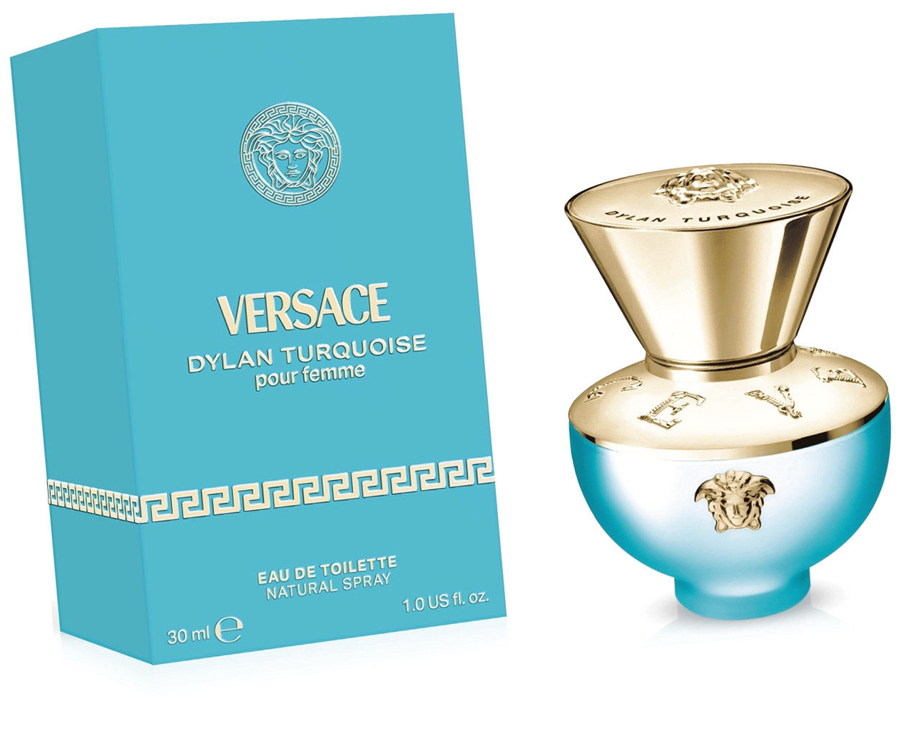 Pour Femme - туалетная вода Версаче Дилан Туркуаз 30 мл / Dylan Turquoise Lady