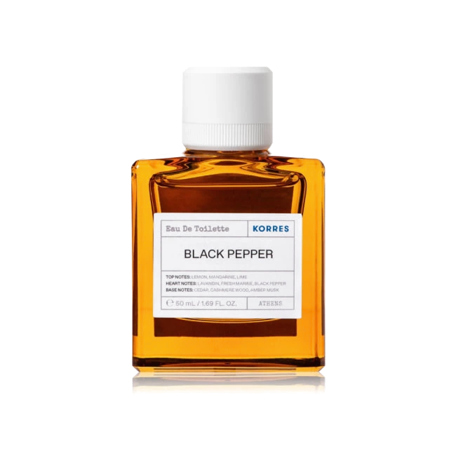 Парфюм для мужчин и женщин Коррес Черный Перец 50 мл / Korres Black Pepper