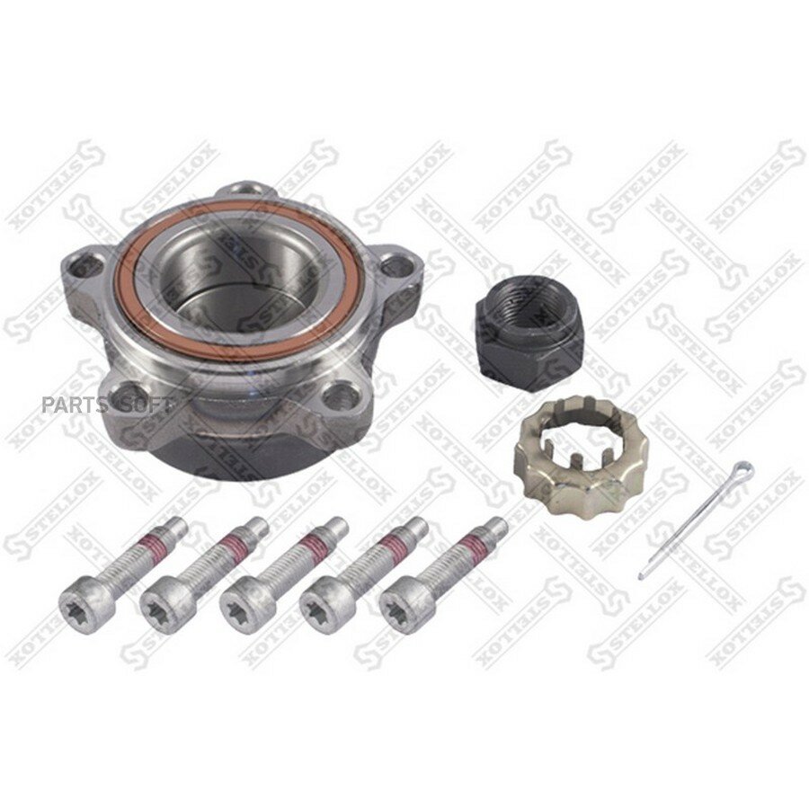 STELLOX 4328215SX 43-28215-SX ступица! в сборе с подш, передняя (VKBA6526=R141.08)\ Ford Transit 2.2-2.4TDCi 06>