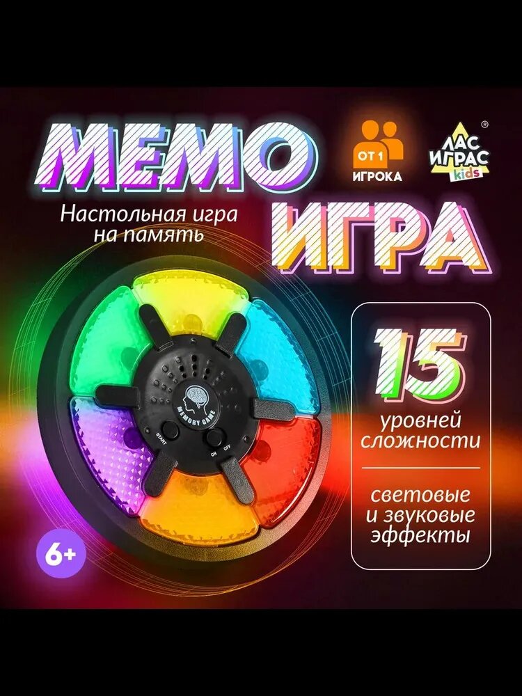 Настольная игра на память Мемо-игра
