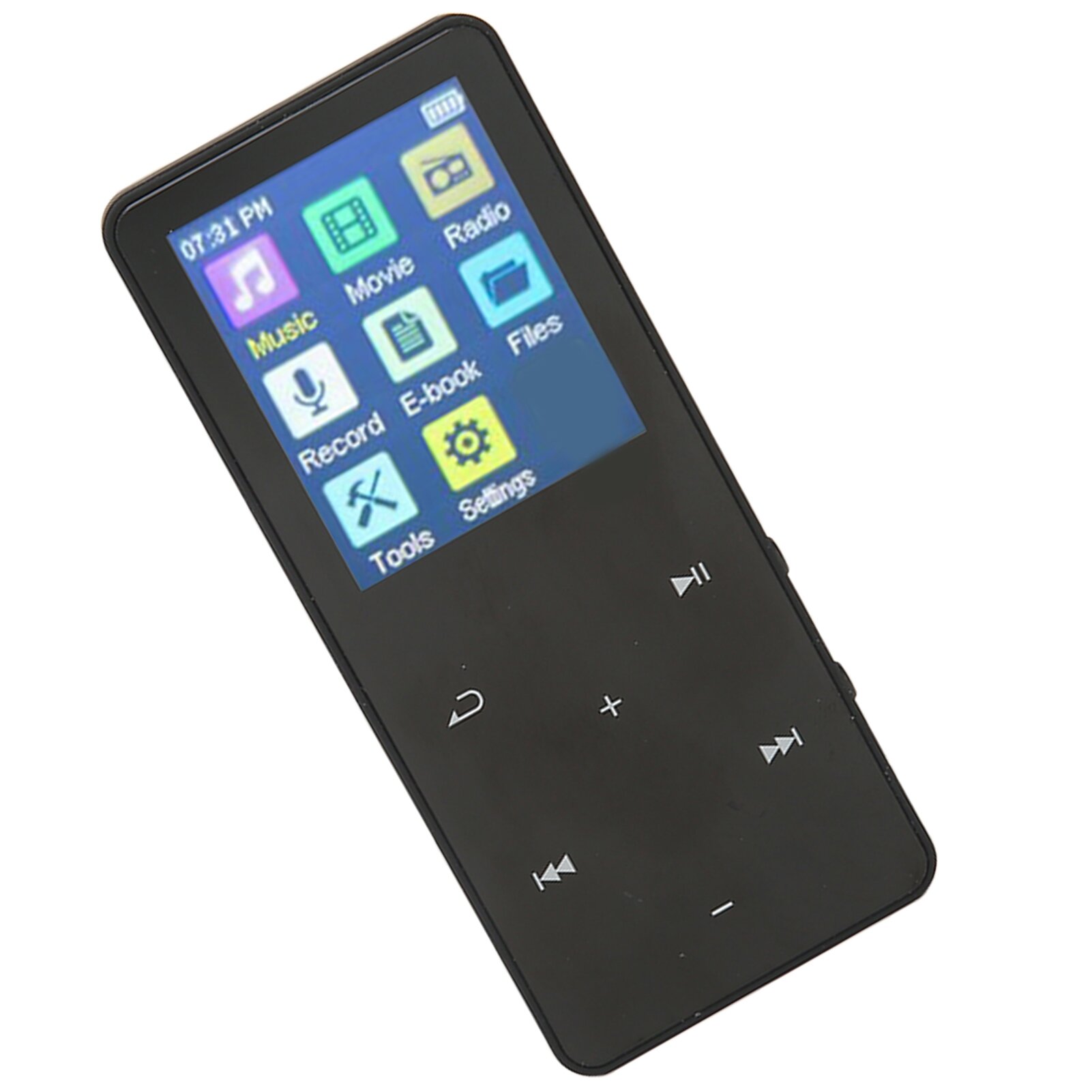 MP3 MP4-плеер 1,8-дюймовый сенсорный экран Bluetooth 5.0 Hi-Fi без потерь легкий портативный музыкальный плеер для спорта