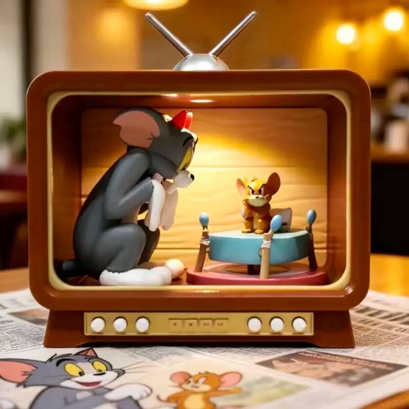 Официальная лицензия 52TOYS MOMENT II Слепая коробка с фигурками 'Кот превращается в мышь'