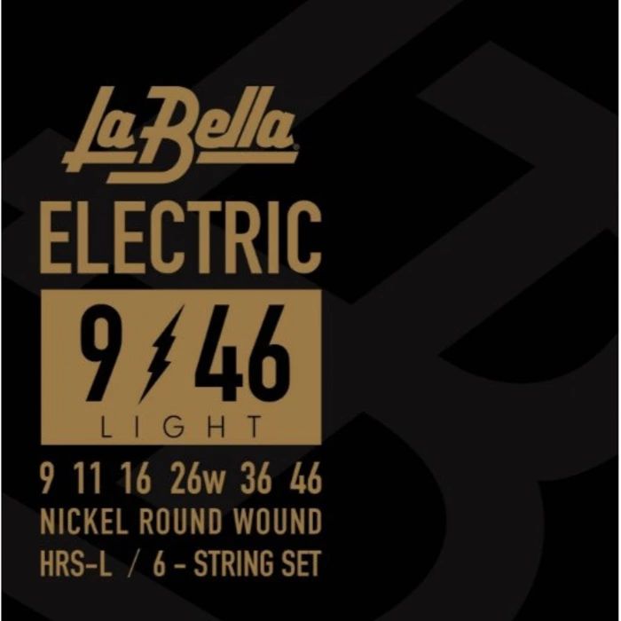 La Bella HRS-L Комплект струн для 6-струнной электрогитары 9-46