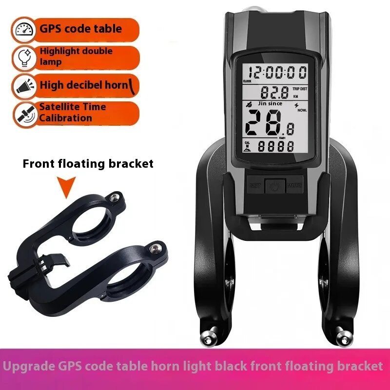 OFFBONDAGE Три в одном GPS фонарь для велосипеда 1920GPS-QPBK