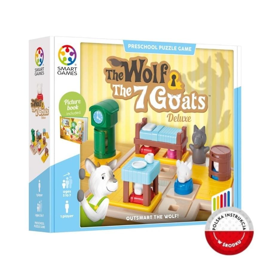 Головоломка Smart Games The Wolf & The 7 Goats, от 3 лет