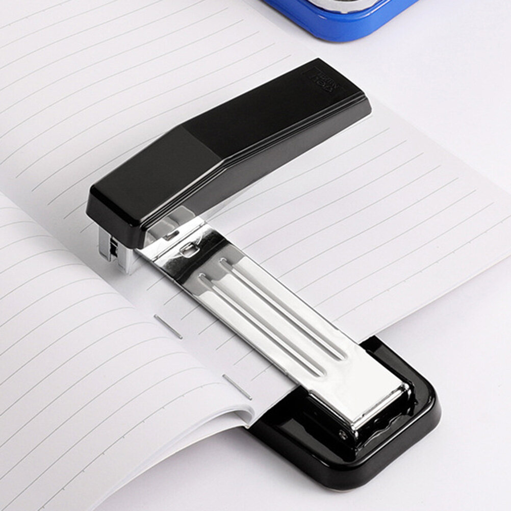 Stapler Без Картриджей С Поворотом На 360 Градусов Для Дома Офиса Школы Чёрный Цвет