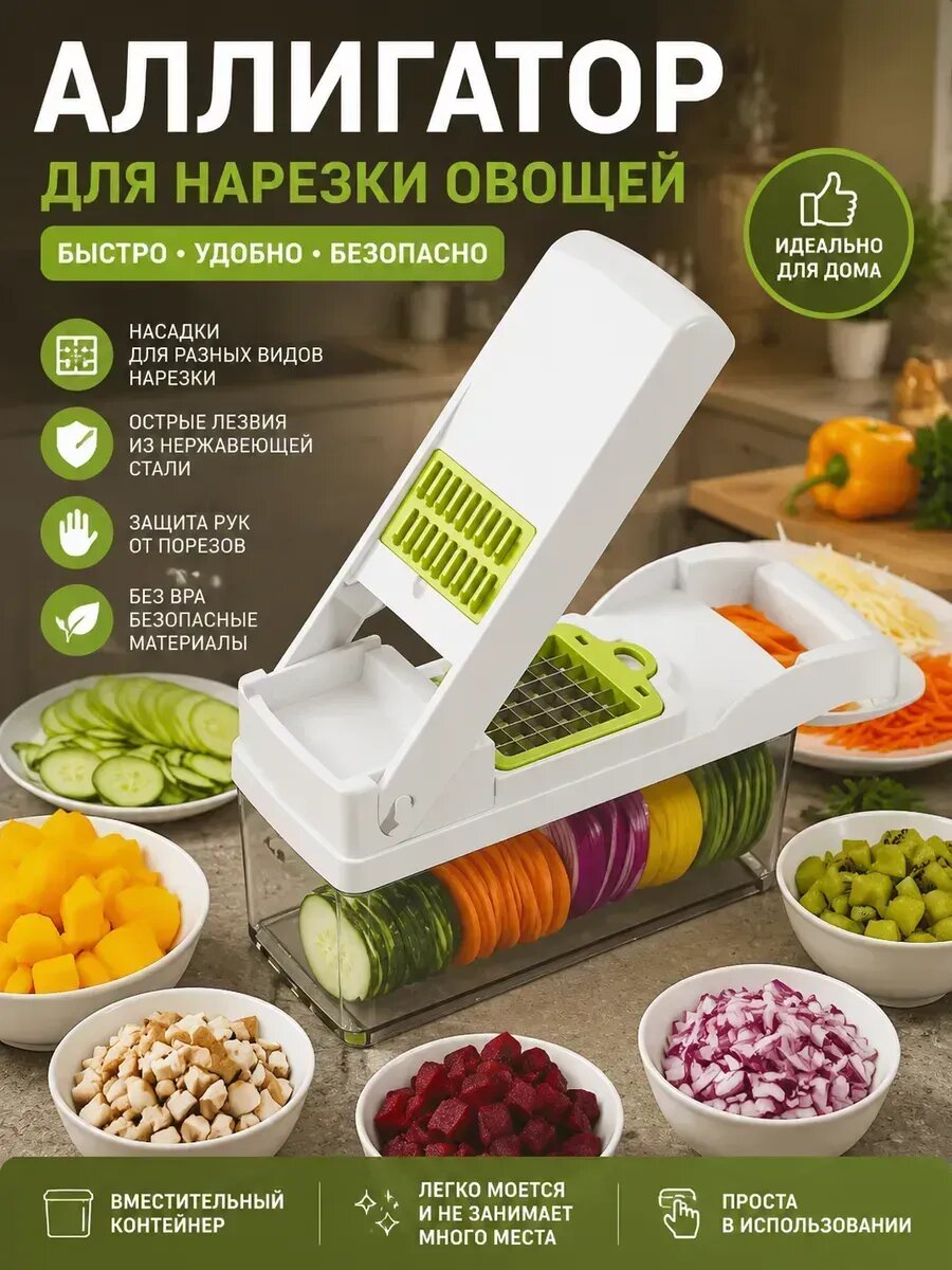 Аллигатор для нарезки овощей