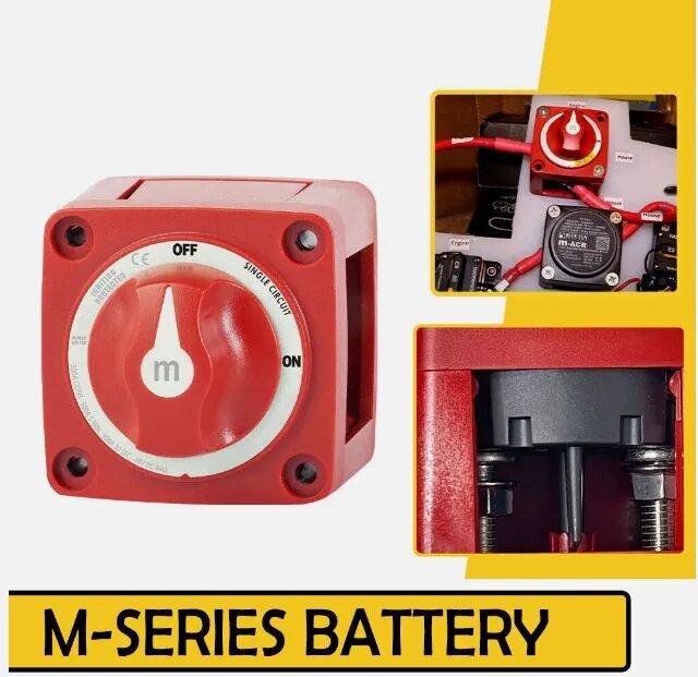 Включение Аккумулятора Серии M 12-48V 300A, Отключение Питания Для Морской лодки RV