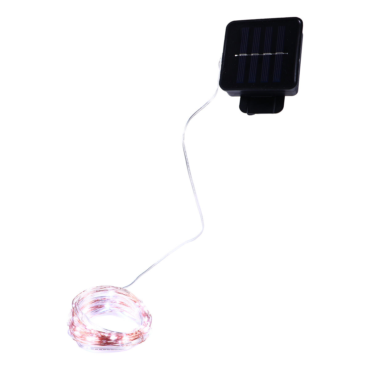 Солнечная Гирлянда С 100 LED Феерическое Освещение Белый Цвет 1000X0 2X0 2Cm
