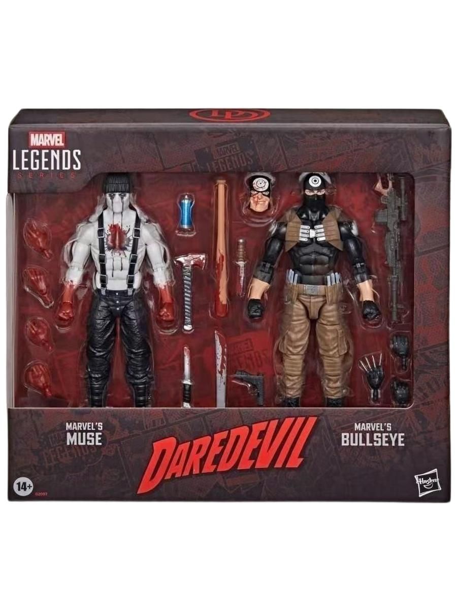 Ограниченный комплект Hasbro Marvel Plus подвижные фигурки Мюза и Буллзай 6 дюймов