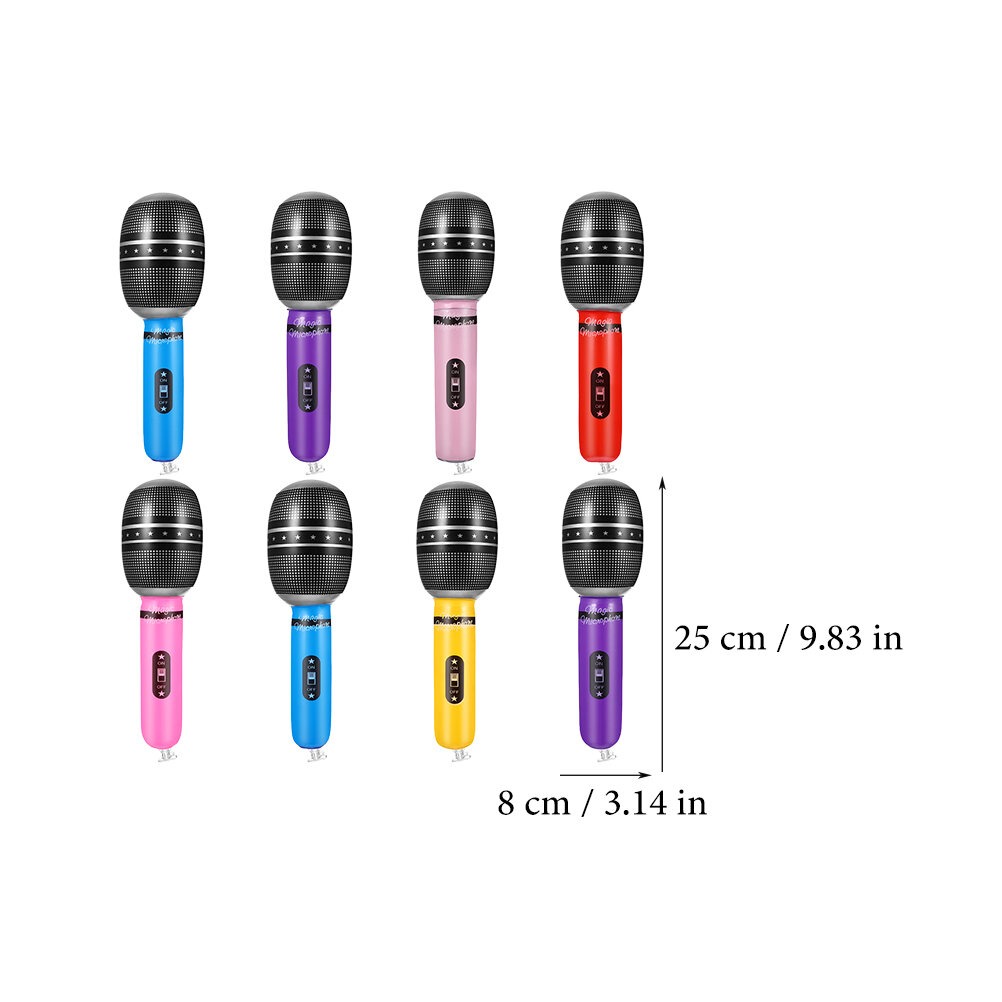 Игровой Микрофон 8 Штук Аксессуар Для Детских Игр Размер 25.00X8.00X8.00CM