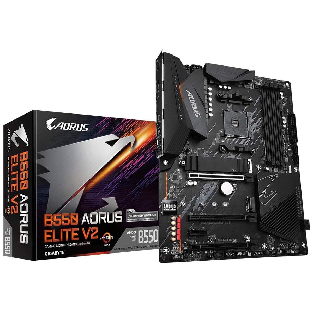 Материнская плата Gigabyte B550 AORUS ELITE V2, RTL {8} (809898)