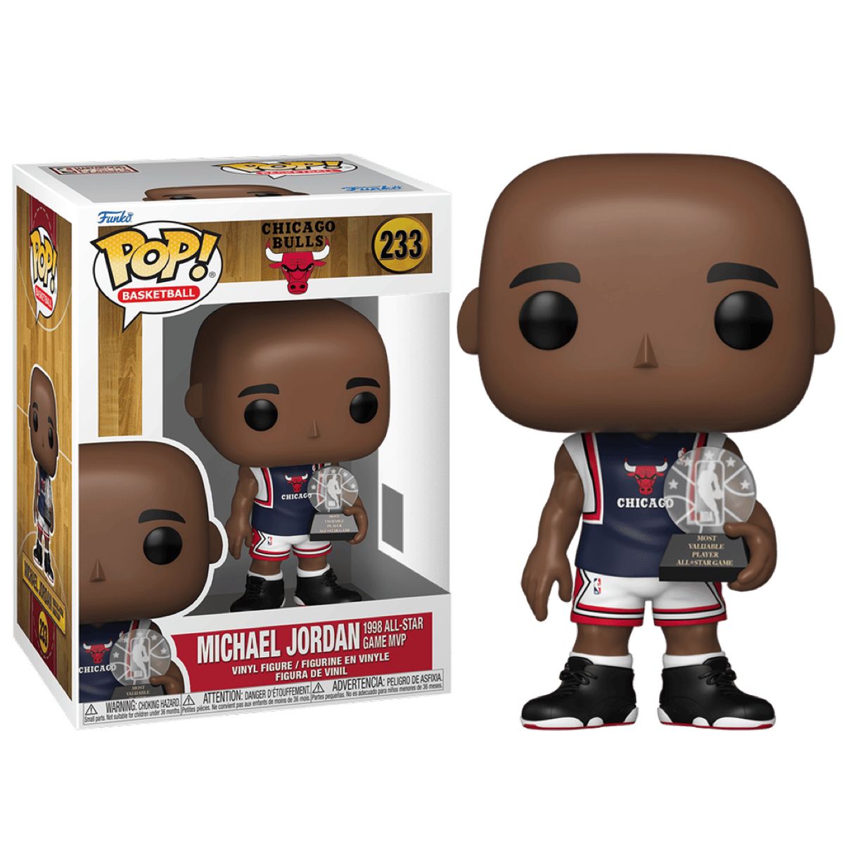 Фигурка Funko POP Michael Jordan 1998 All-Star Game MVP из Basketball NBA 233