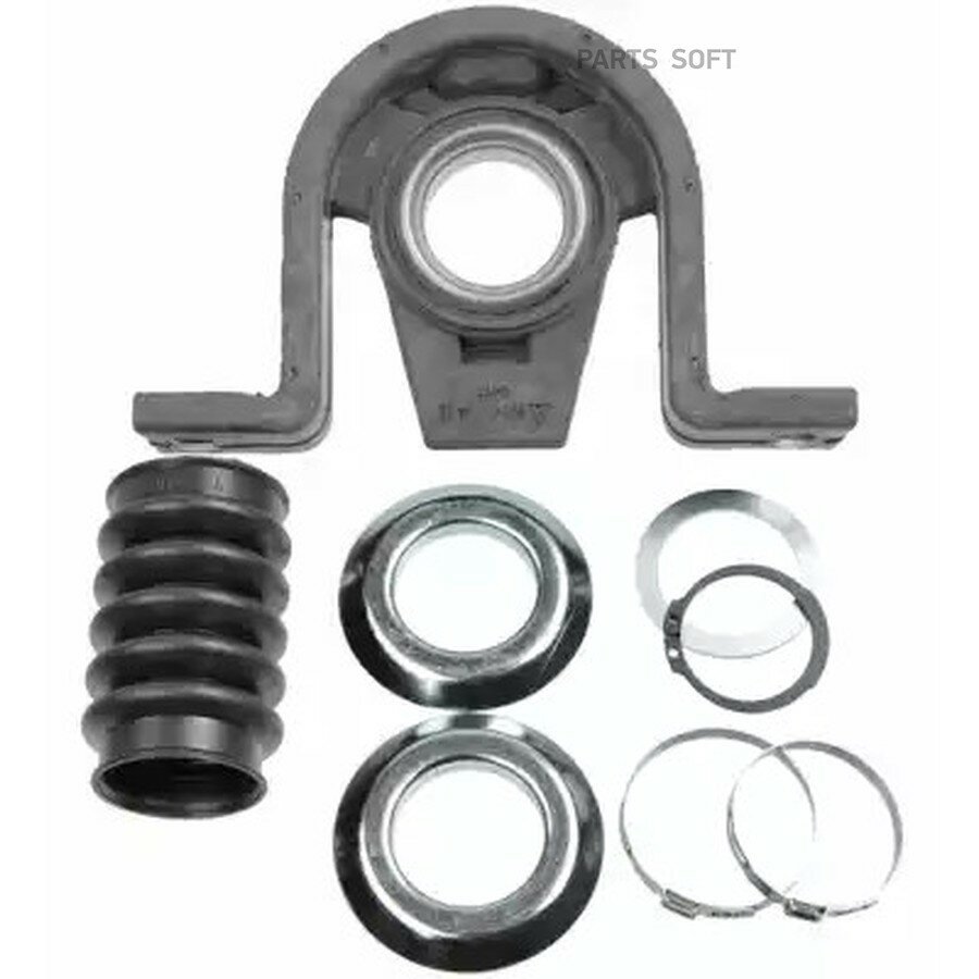 LEMFORDER 2524001 25240 01 опора кардана подвесная ! с подшипником\ MB Sprinter, VW LT28-46 2.3-2.8TD 95>